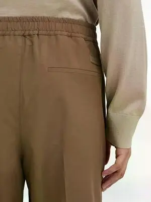 FERRAGAMO Elasticated-waistband Drawstring Trousers
