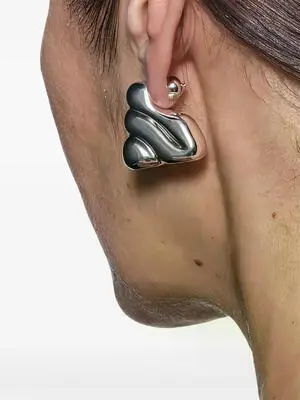 MARIA BLACK Bogota Medium Earring - Silver