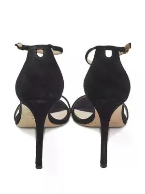 STUART WEITZMAN Nudist Stiletto Sandal - Black