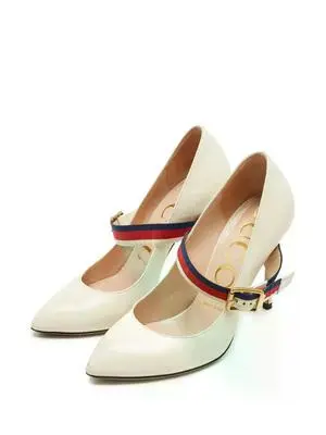 Gucci Sylvie Strap Pumps