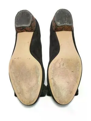 FERRAGAMO 40mm Leather Pumps
