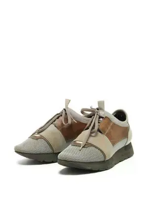 Balenciaga Leather Sneakers - Grey