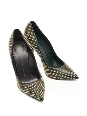 GIUSEPPE ZANOTTI Ester Studded Leather Pumps