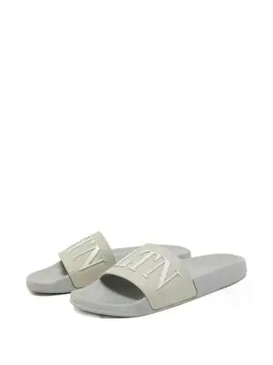 Valentino Garavani Vltn Slides - Grey