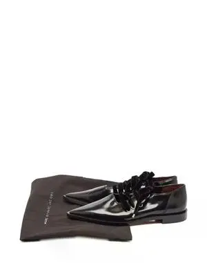 Marc Jacobs Pointed-toe Lace-up Flats