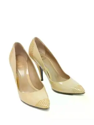 Burberry 110mm Patent-leather Pumps