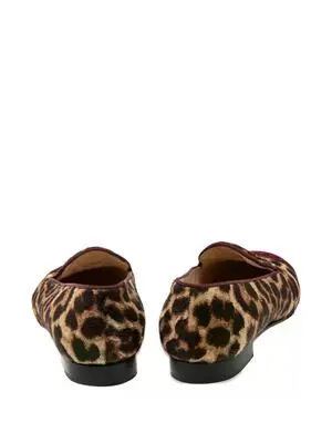 CHRISTIAN LOUBOUTIN Leopard-print Slippers