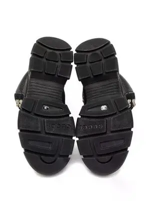 Gucci Flashtrek Chunky Shearling Ankle Boots