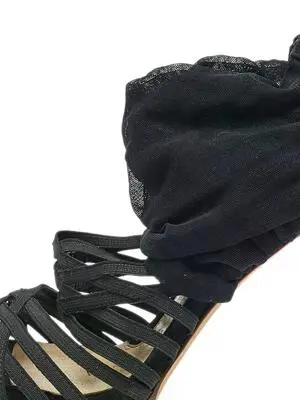 Fendi 75mm Mid-heel Strappy Sandals