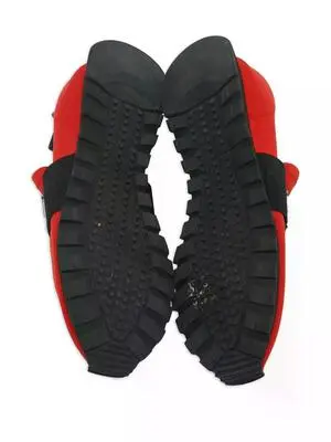 Philipp Plein Knit Logo-strap Sneakers