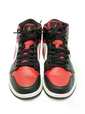 JORDAN Air 1 Mid Leather Sneakers