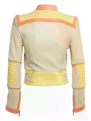 Balmain Leather Biker Jacket