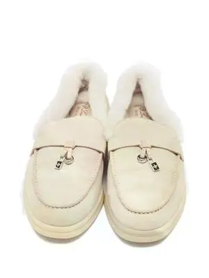 Loro Piana Shearling Lined Loafers