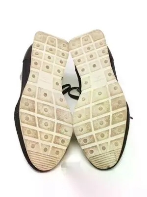 Balenciaga Leather Lace-up Sneakers