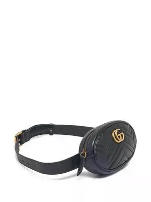 Gucci Marmont Leather Belt Bag