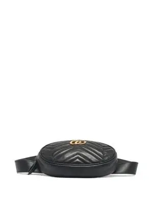 Gucci Marmont Leather Belt Bag