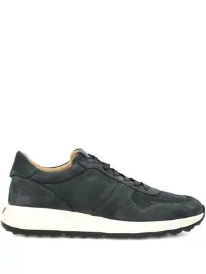 TOD'S Suede Sneakers With Logo Detail - Blue