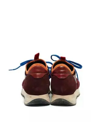Balenciaga Leather Sneakers - Red