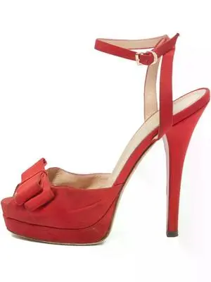 Fendi Platform Bow Shoes