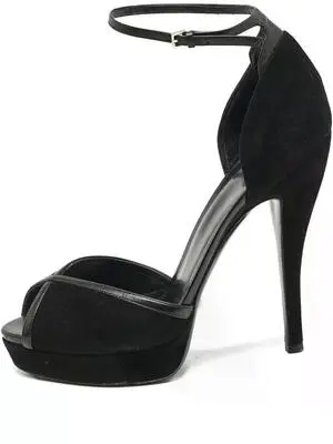 Gucci Suede Leather Platform Sandals