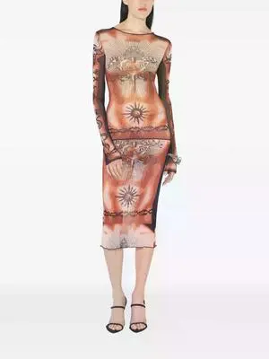 JEAN PAUL GAULTIER Safe Sex Tattoo Long-sleeve Top