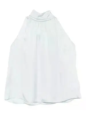 ANINE BING Collared Sleeveless Top