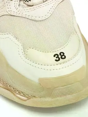 Balenciaga Triple S Leather Sneakers