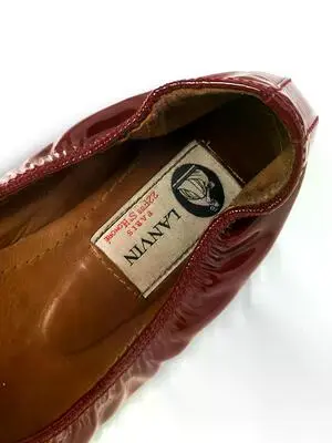 LANVIN Patent-leather Ballet Flats