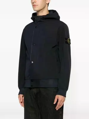 Stone Island Patch-detail Hooded Jacket