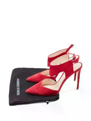 NICHOLAS KIRKWOOD 115mm Suede Slingback Pumps