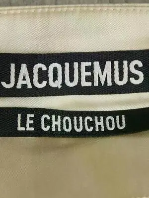 Jacquemus Asymmetrical Lace Mini Dress - Neutrals