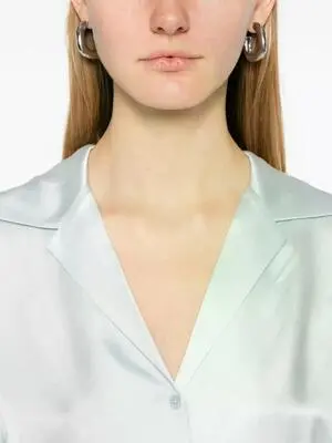 ANINE BING Bethany Buttoned Shirt - Blue