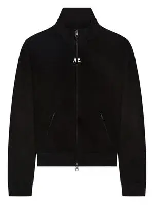 COURREGES Zip-up Jacket - Black