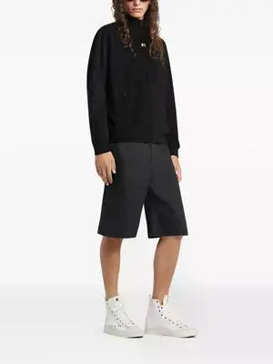 COURREGES Zip-up Jacket - Black