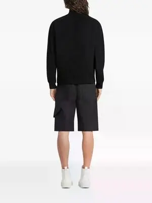 COURREGES Zip-up Jacket - Black
