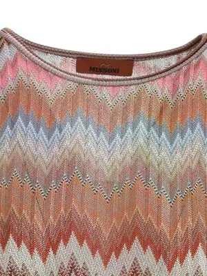 Missoni Chevron-pattern Sleeveless Top