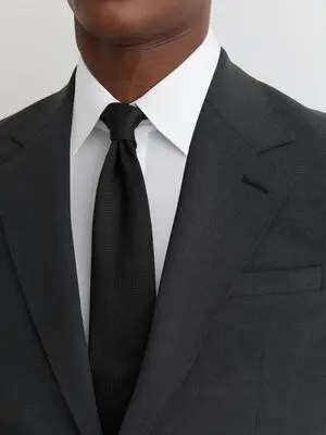 REISS Vega Stretch-cotton Concealed-placket Shirt Slim-fit - White