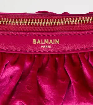 Balmain Mini Ebene Top-handle Bag - Pink