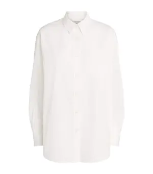 Lafayette 148 New York Cotton Oversized Shirt