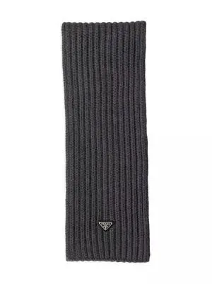 Prada Wool Scarf - Grey