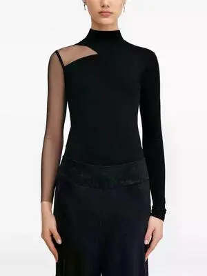 MARCELLA Ysabel Mock-neck Top