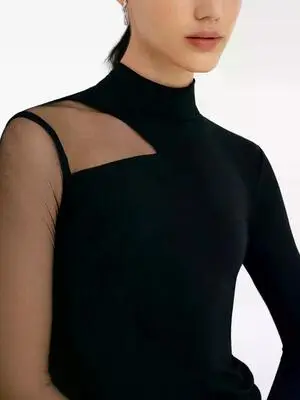 MARCELLA Ysabel Mock-neck Top