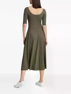 MARCELLA Innogen Scoop-neck Midi Dress