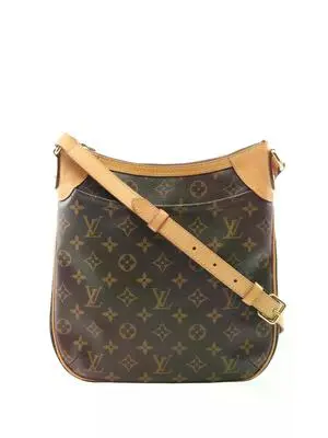LOUIS VUITTON Monogram Odeon Pm Crossbody Bag - Brown