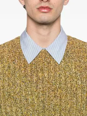 Séfr Makaya Crew-neck Sweater - Yellow