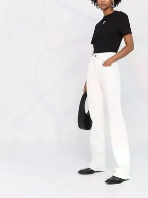 DIESEL® High-waist Coated Effect Jeans
