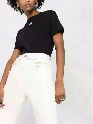 DIESEL® High-waist Coated Effect Jeans