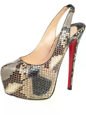 CHRISTIAN LOUBOUTIN Daffodile Pumps - Brown