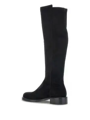 STUART WEITZMAN Gisele Knee-high Leather Boots - Black