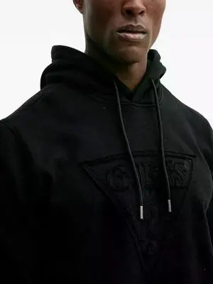 Guess Embossed Hooded Sweater